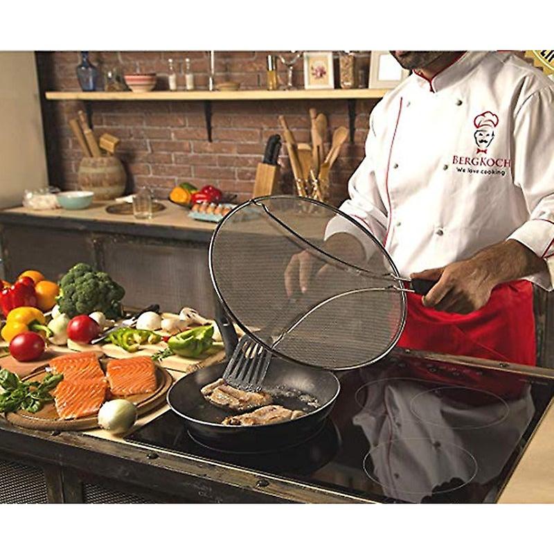 Grease Splatter Screen For Frying Pan 13 Inch Stops 99 Of Hot Oil ...
