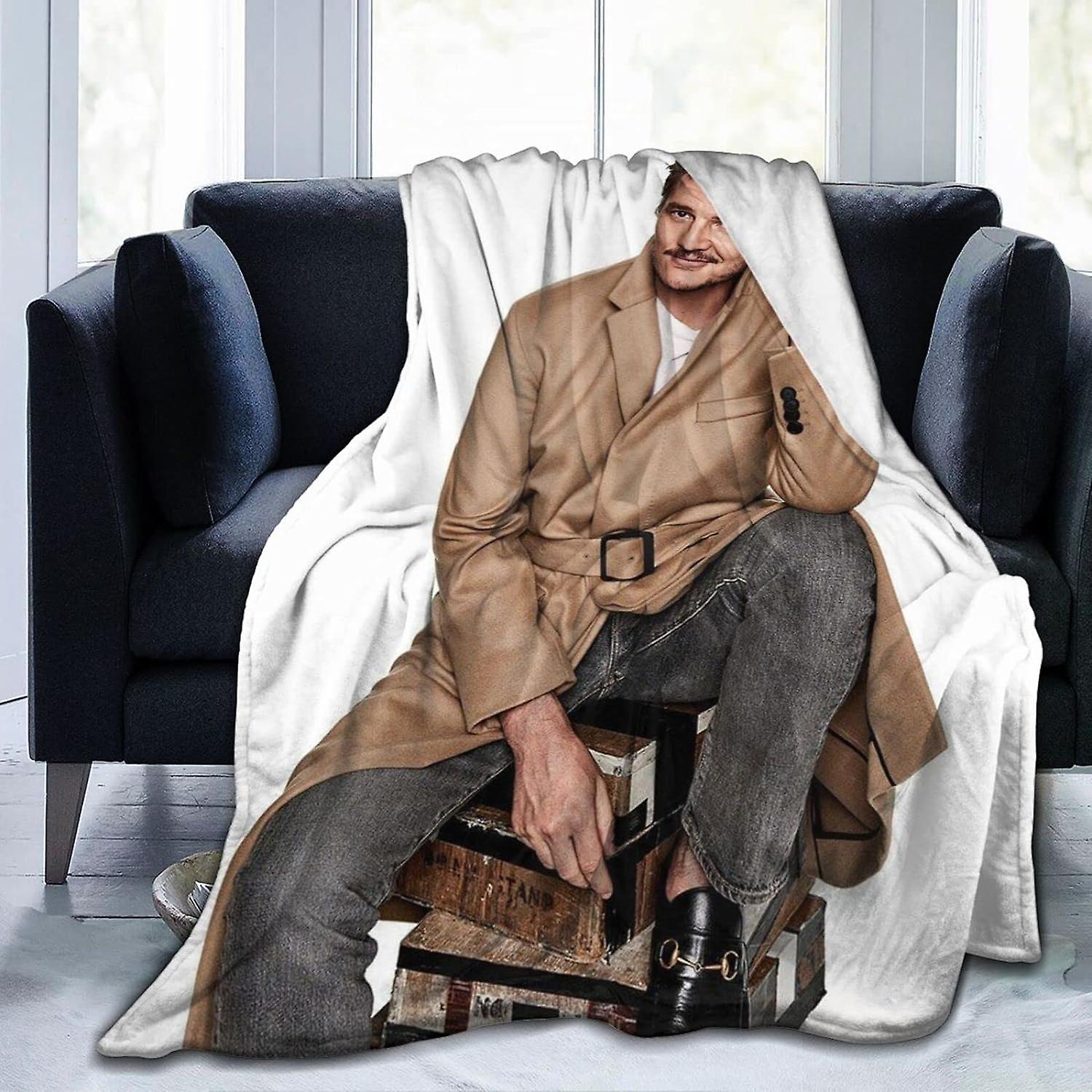 Collage tæppe Pedro Celebrity Pascal Flannel tæppe Bløde og behagelige ...