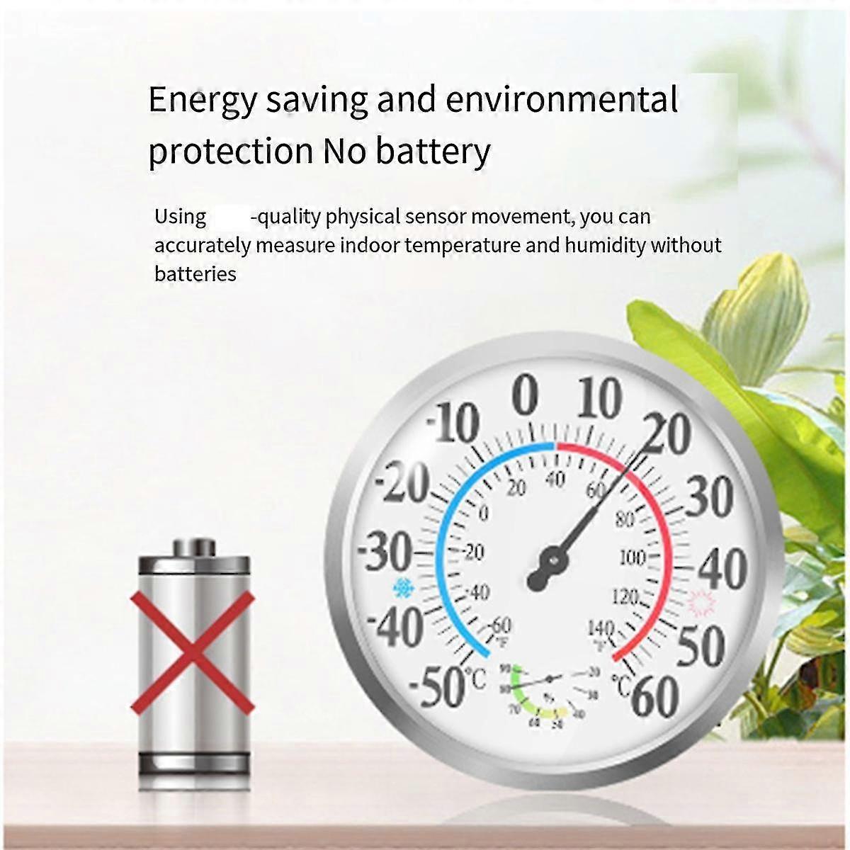 30CM Outdoor Thermometer with Numbers Indoor Home Decorative Wall ...