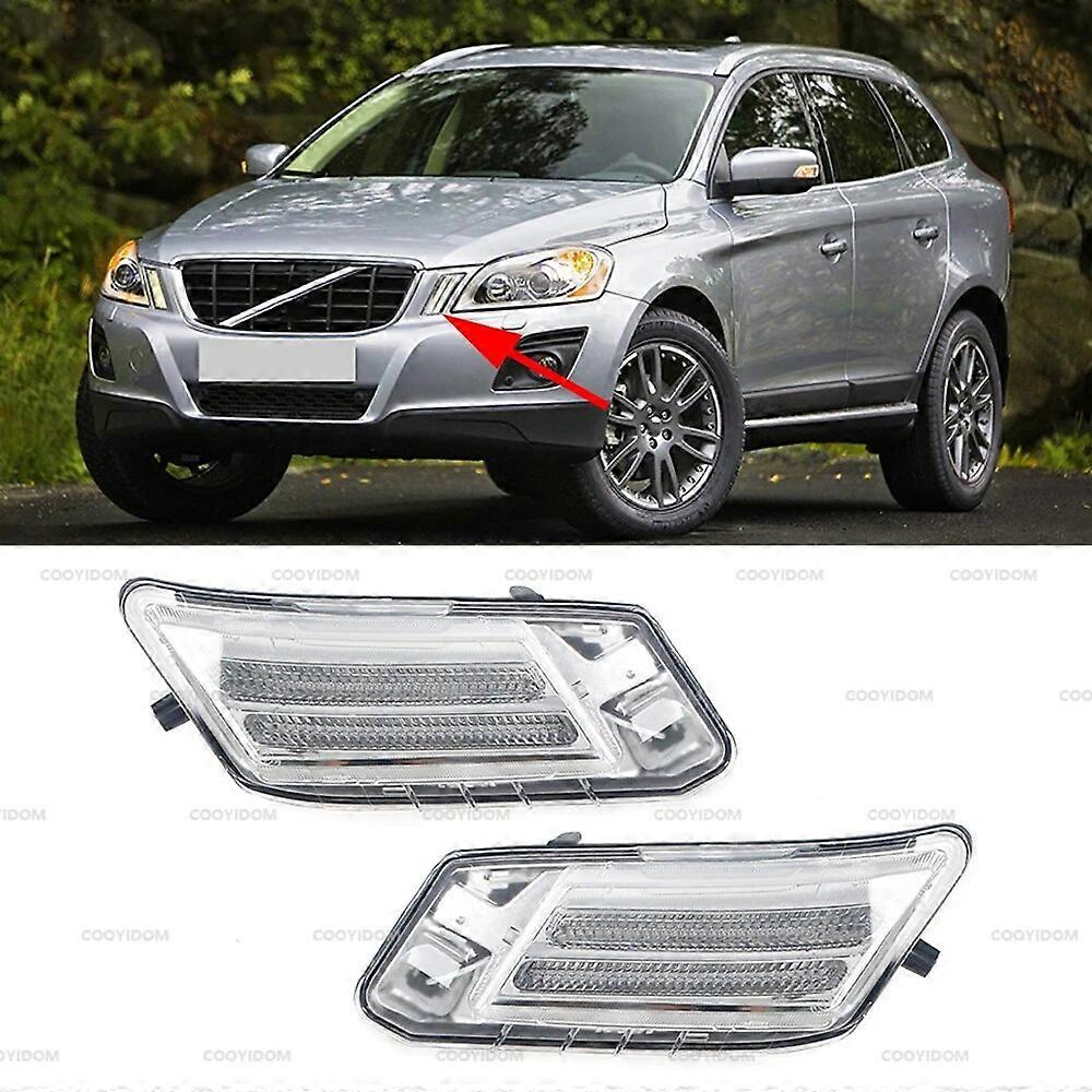 Car Front Bumper Side Corner Light Headlight Turn Marker Signal Lamp ...