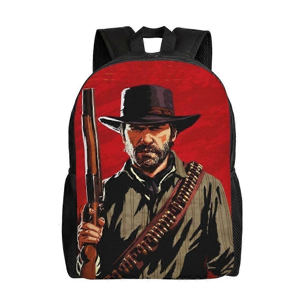 Red Dead Redemption Versatile Backpack Washable casual style School ...