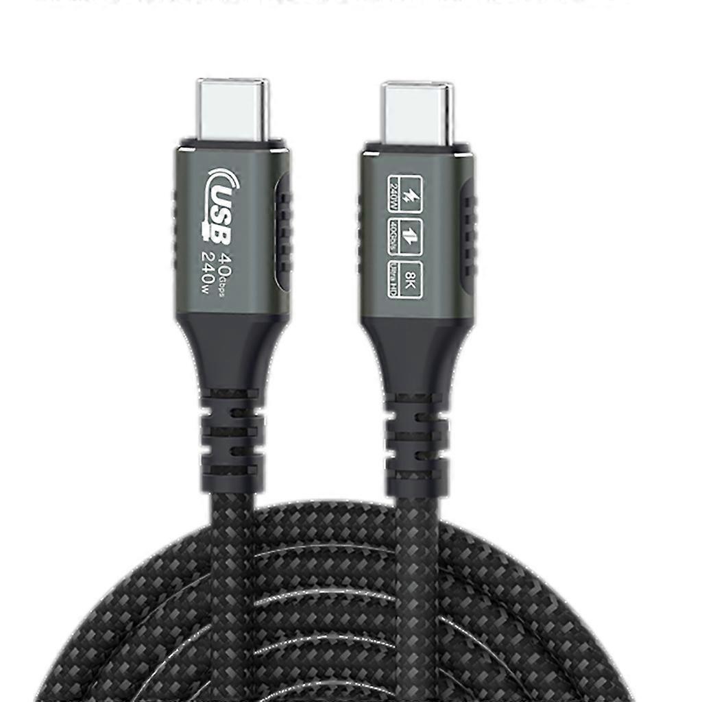 240W USB4.0 Type-C Cable Power Line 40Gb 8K60Hz Usb-C to USB-C For ...