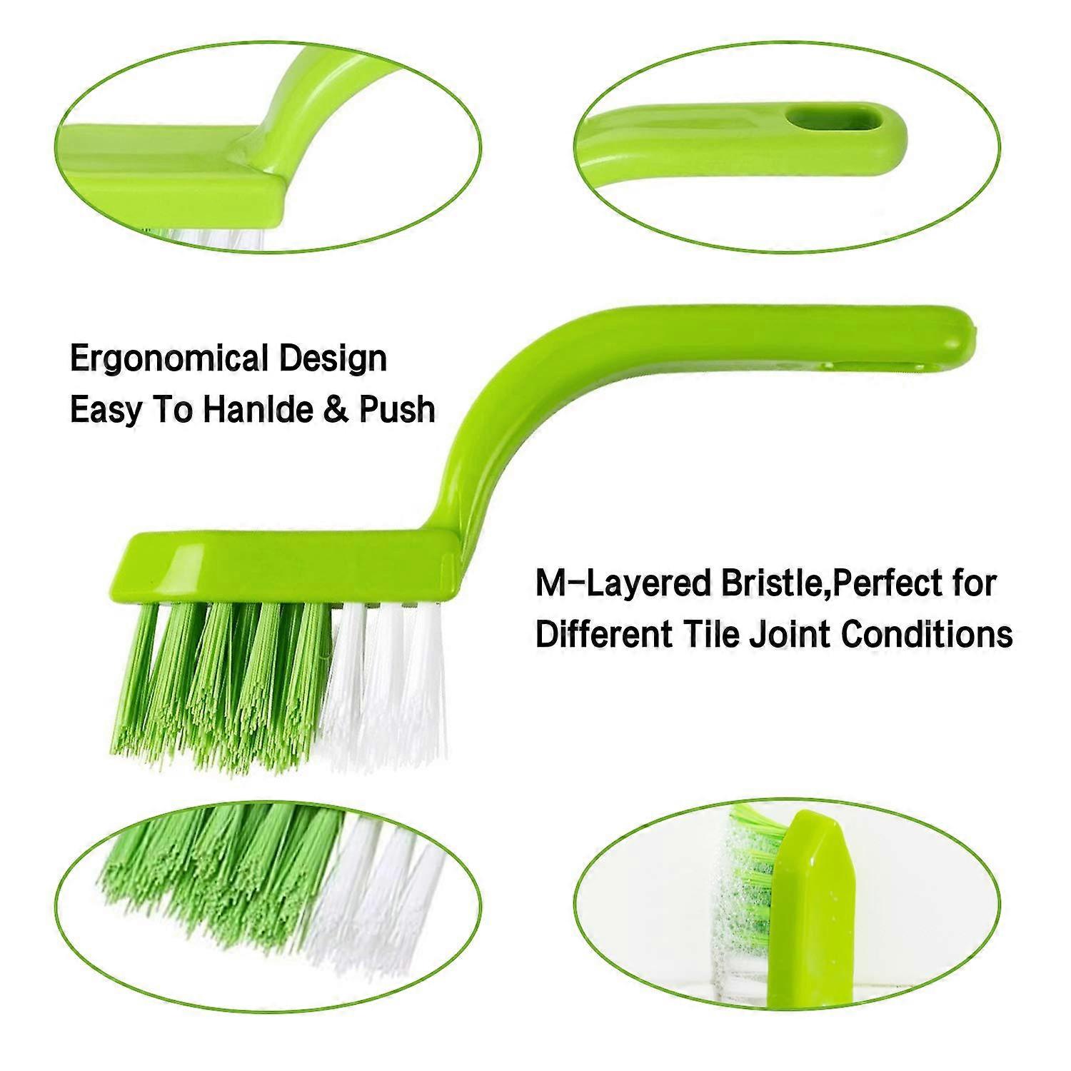 4 in 1 Tile Cleaner brush-Joint Scrubber for Deep Cleaning-Perfect for ...