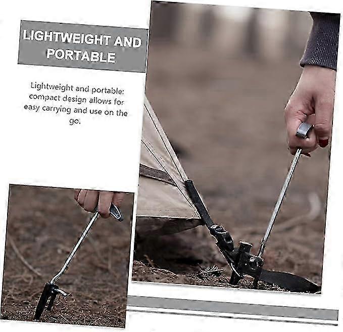 6-pack tent peg puller tent peg hook tent peg extractor tent peg puller camping supplies tent ...