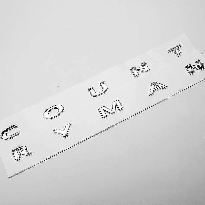 3d Abs Black Clubman Logo Countryman Emblem Letters Sticker Car Trunk ...