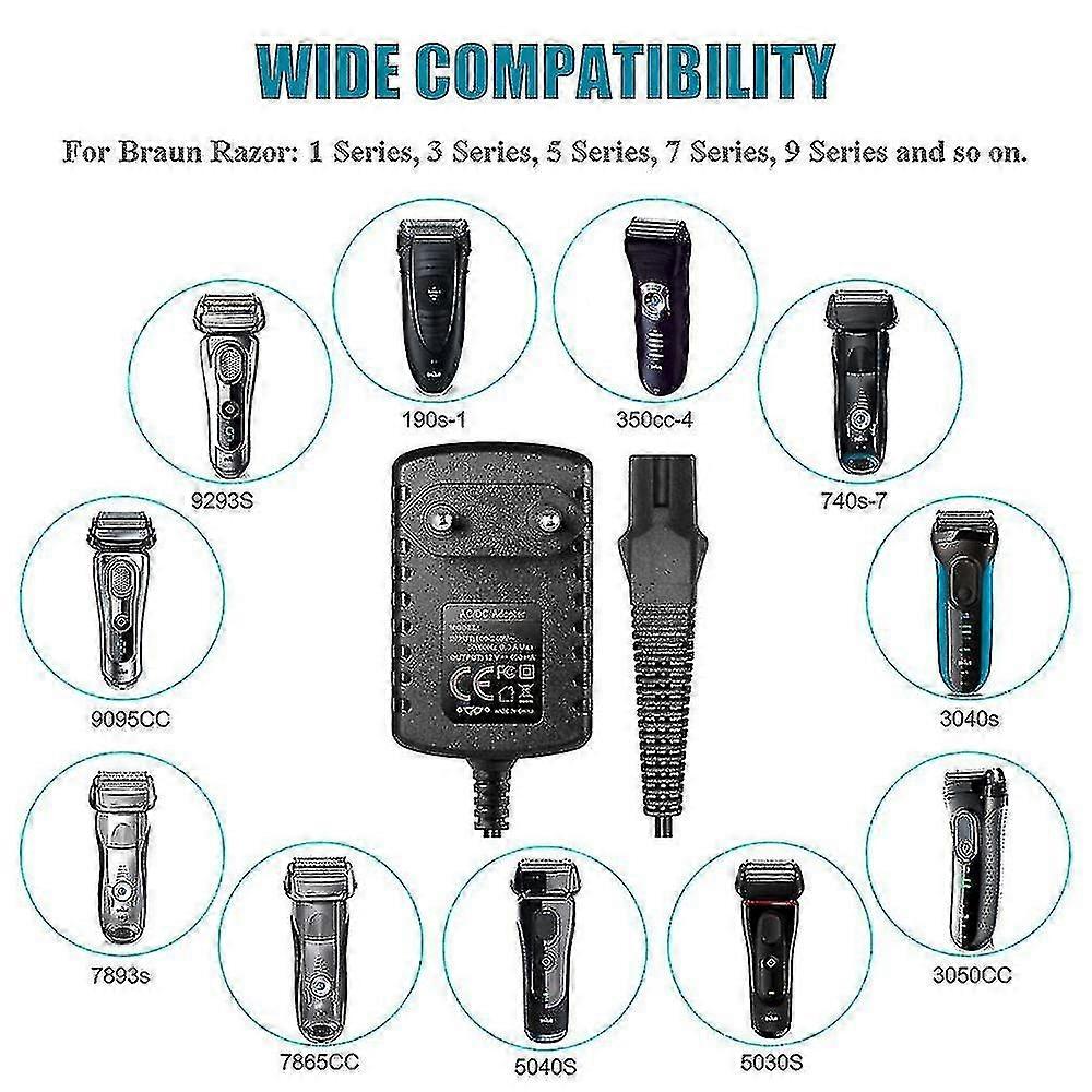 Braun Shaver Charger Eu Plug Charger For Braun Razor Shavers | Fruugo DK