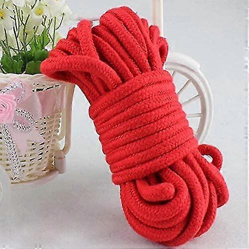 Soft Cotton Rope 10m Long 8mm Thick Multipurpose Durable Long Rope. Tie ...
