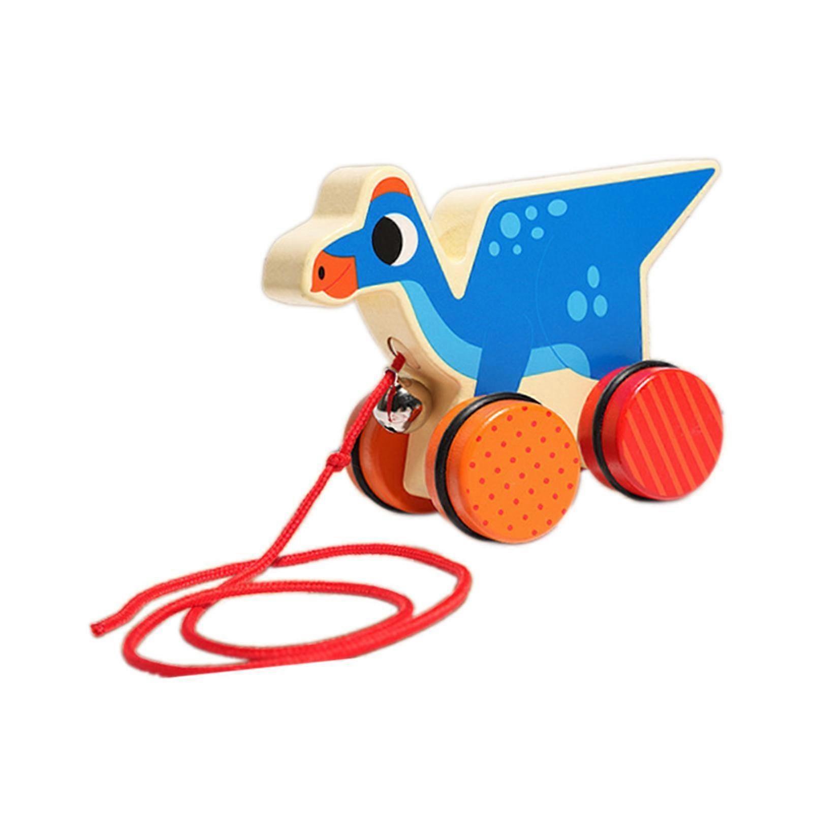 Pull Along Toy with String Animal Push and Pull Along Toy Fine Motor ...