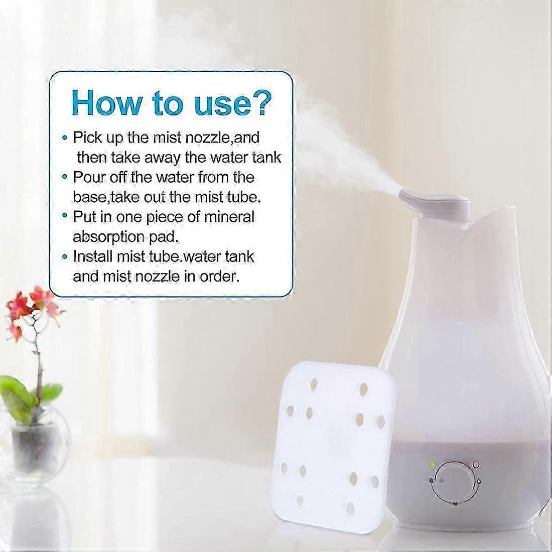 40 Pieces Mineral Absorbent Pads Humidifier Filter Pads,for LV600HH ...