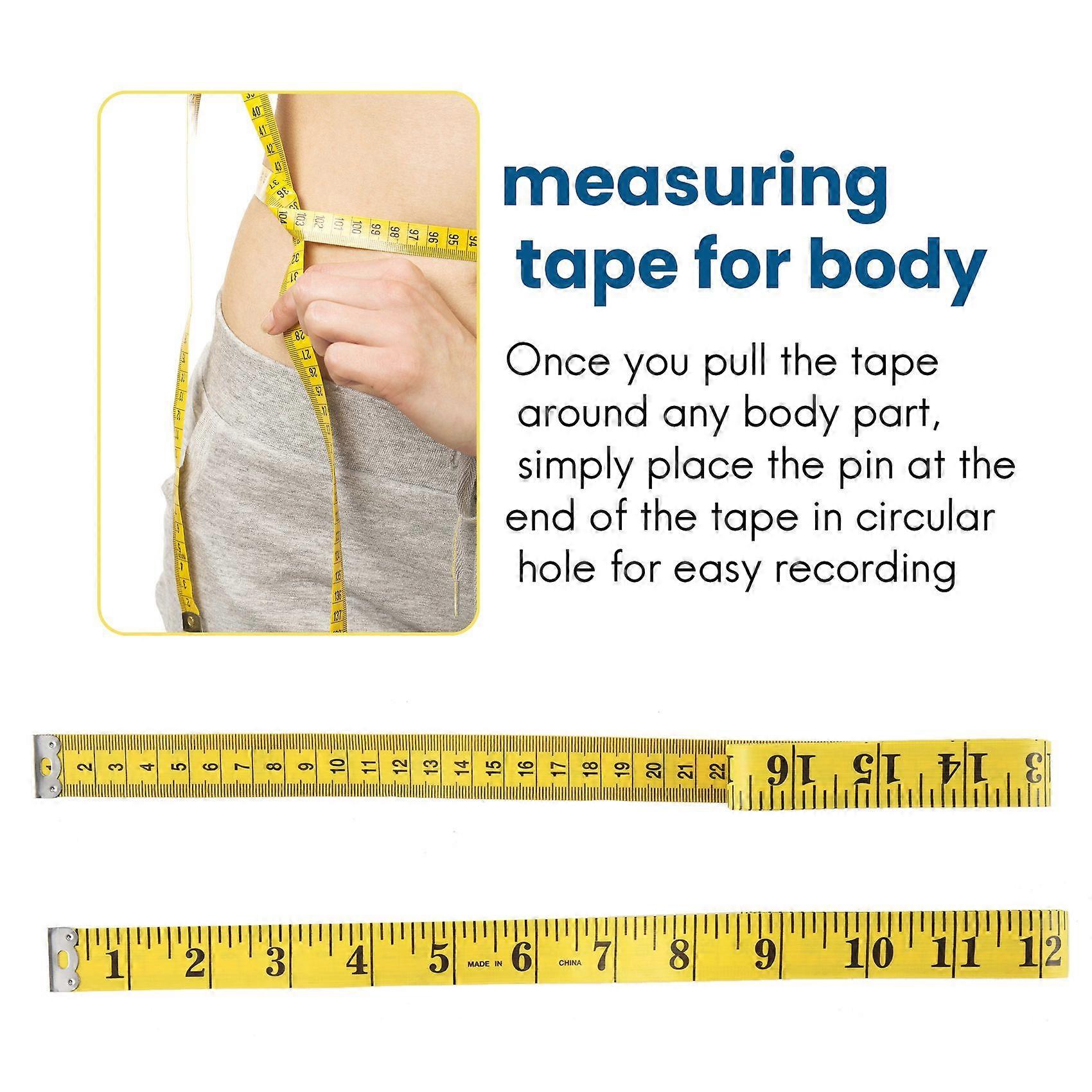 Soft 3 Meter 300CM Sewing Tailor Tape Body Measuring Measure Ruler ...