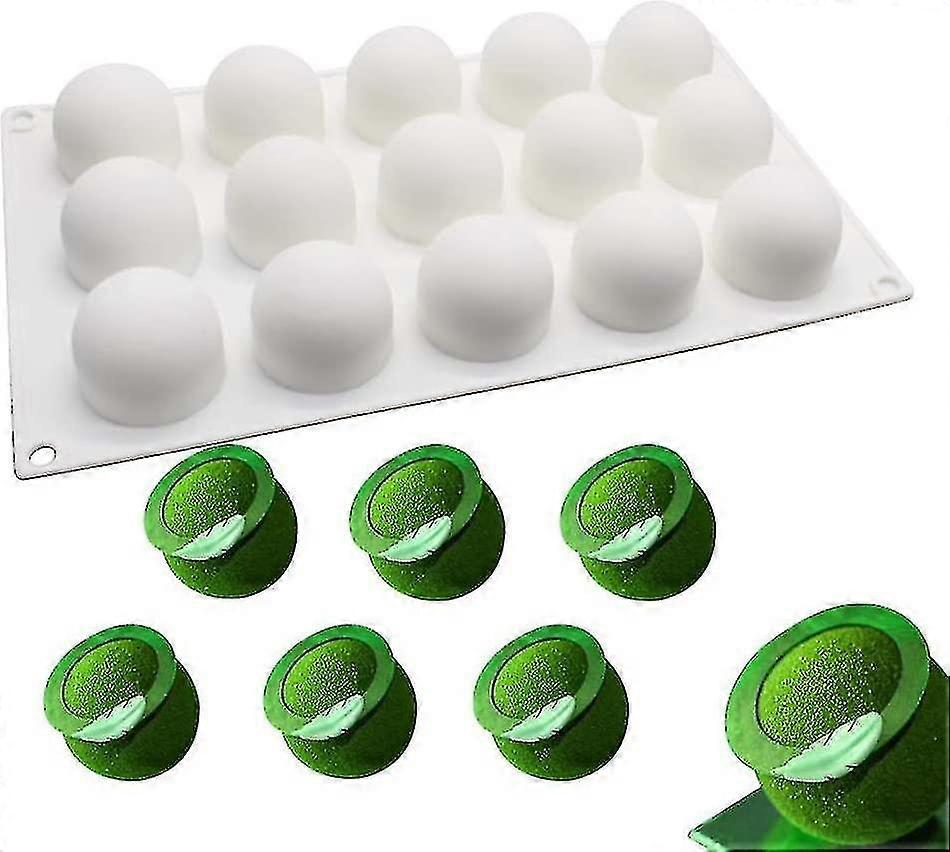 Silicone Baking Molds Round Ball Christmas Mousse Cake Mold | Fruugo UK