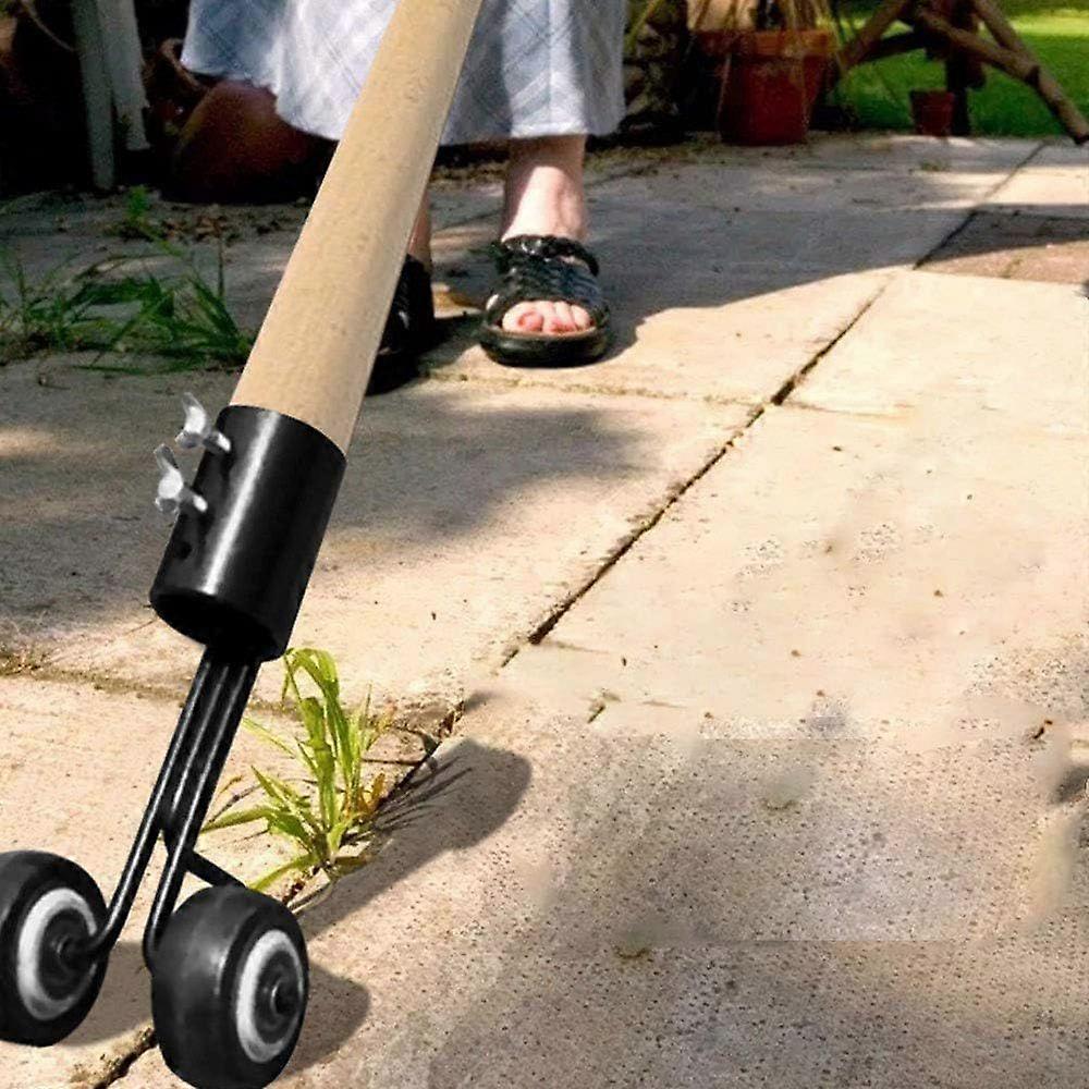 Weeds Snatcher, 2-in-1 Manual Weeders With Wheels, Weed Puller Crevice ...