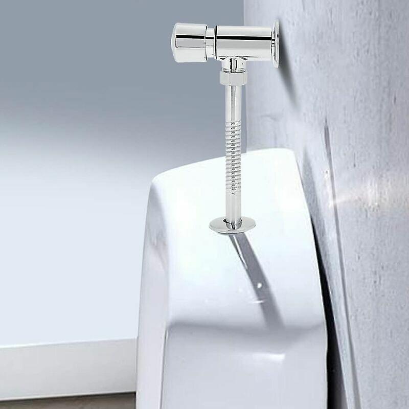 Urinal Flush Valve Urinal Flush Valve Chrome Wall Mounted Knob Type ...
