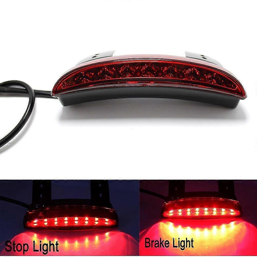 Exquisite Red/smoked Lens Rear Stop Led Tail Light Brake For Motorcycle ...