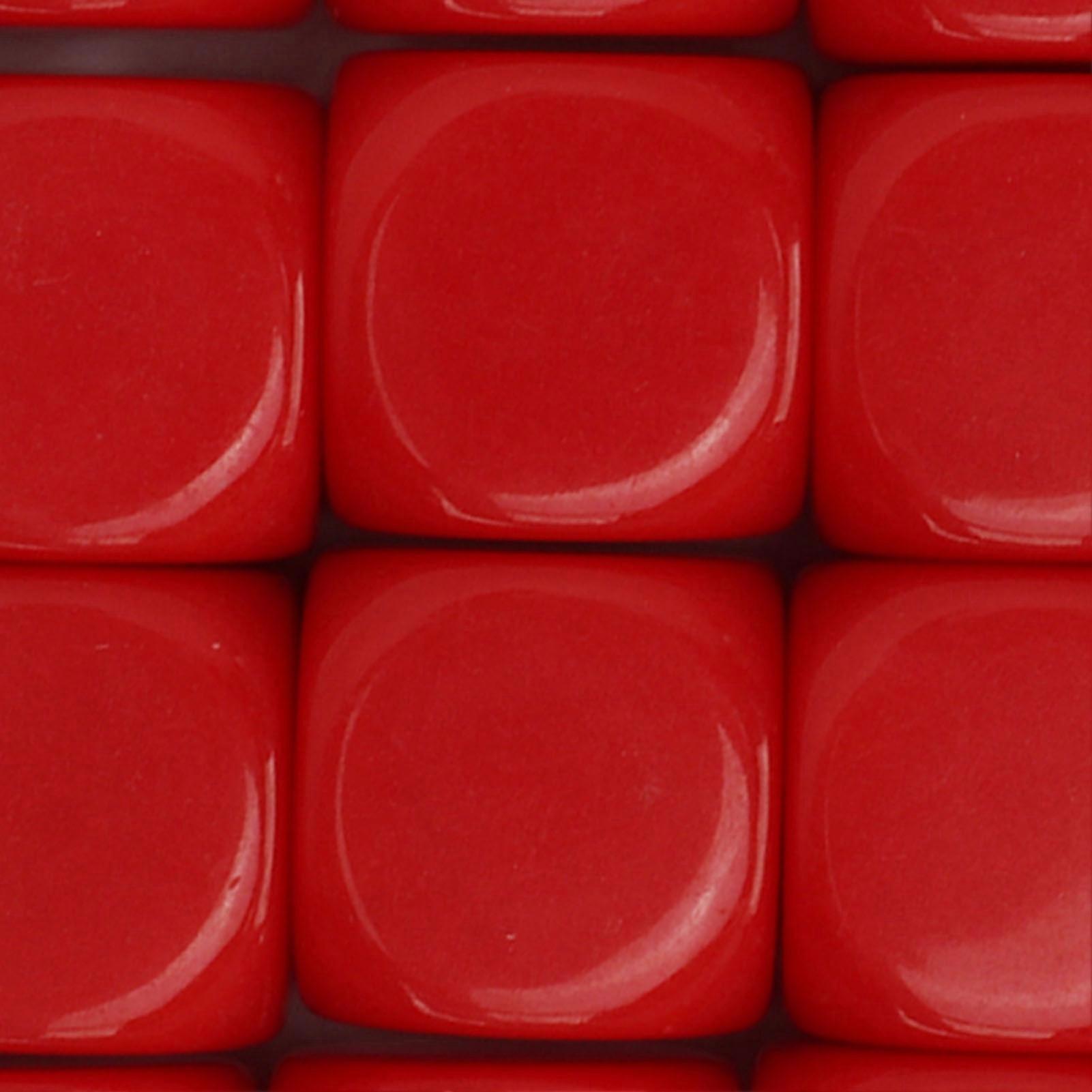 20pcs Dice Round Corner Blank Plastic 16mm Teaching Toys Dice For Board ...