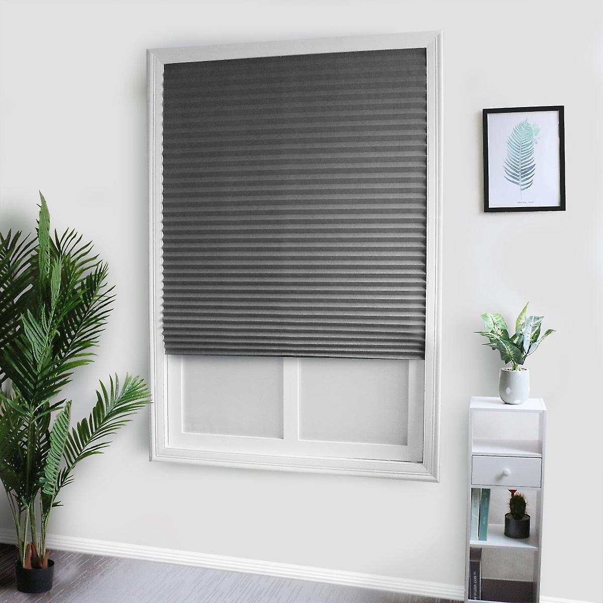 Easy Lift Cordless Pleated Light Blocking Shade Window Blinds | Fruugo UK
