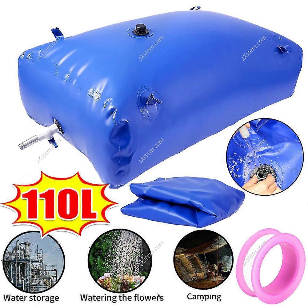 110L Large Camping Water Bladder Tank Water Storage Bag Fishing Boating ...