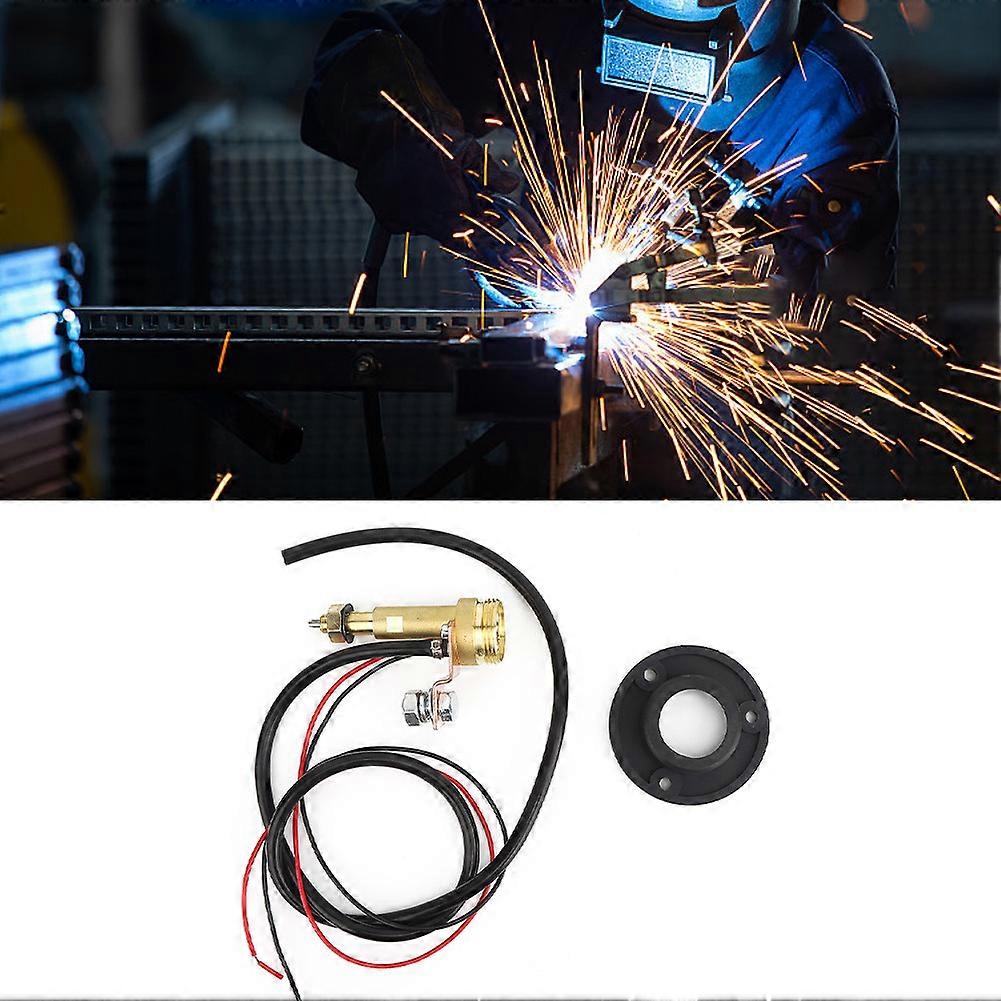 MIG Welding Panel Socket Euro Connector Central Adaptor Replacement ...