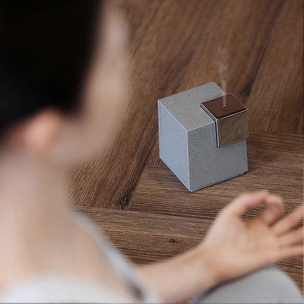 Cube-Shape Home Fragrance Diffuser Wireless Speaker Stereo Surround Bass Music Box for Living ...