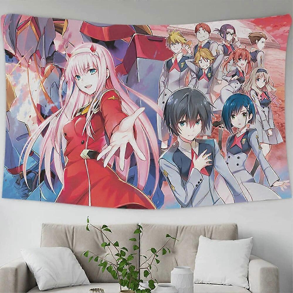 Anime DARLING in the FRANXX 02 Zero Two Wall Hanging Tapestry Fabric ...