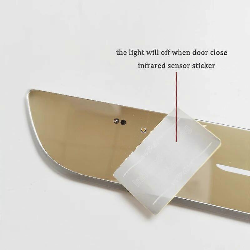 12V LED Welcome Pedal Car Scuff Plate Pedal Threshold Door Sill Pathway ...