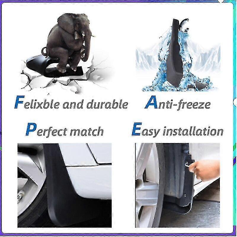 Car Mud Flaps For Mazda 3 Bm Axela Hatchback 2014~2018 2015 2016 2017 ...