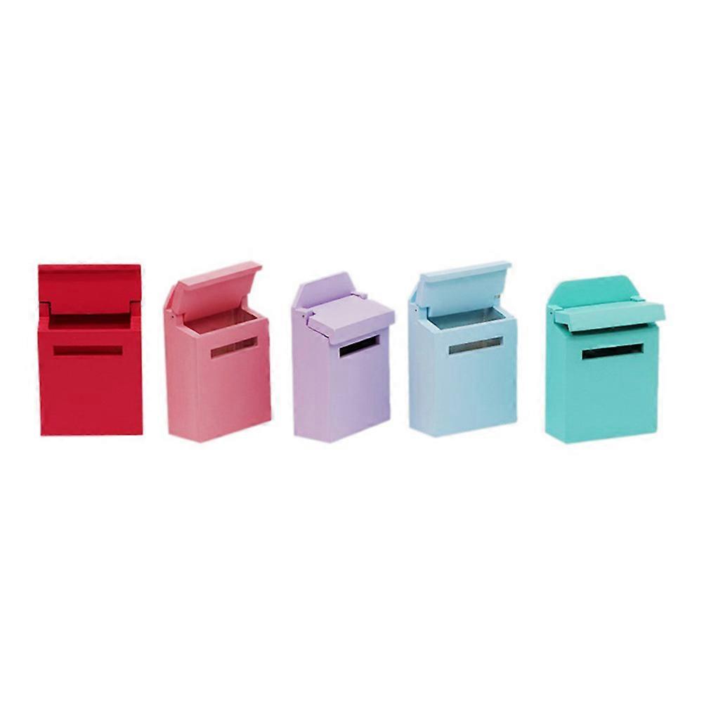 1pc 1 to 12 Ratio Miniature Mailbox Decorative Letter Box Model Mini ...