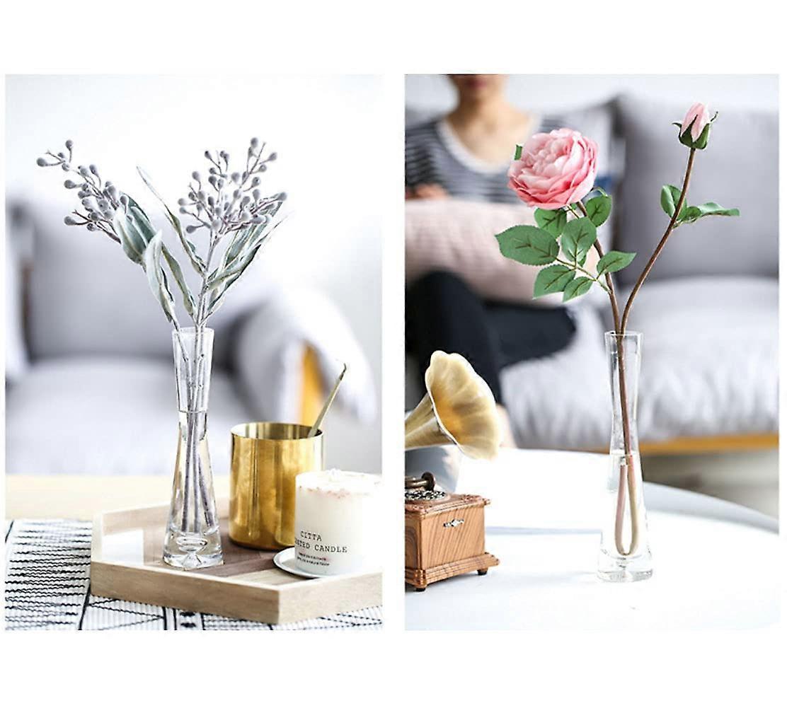 Handmade Blown Glass Vase - Bud Shaped Vase - Single Stem Vase or Home ...