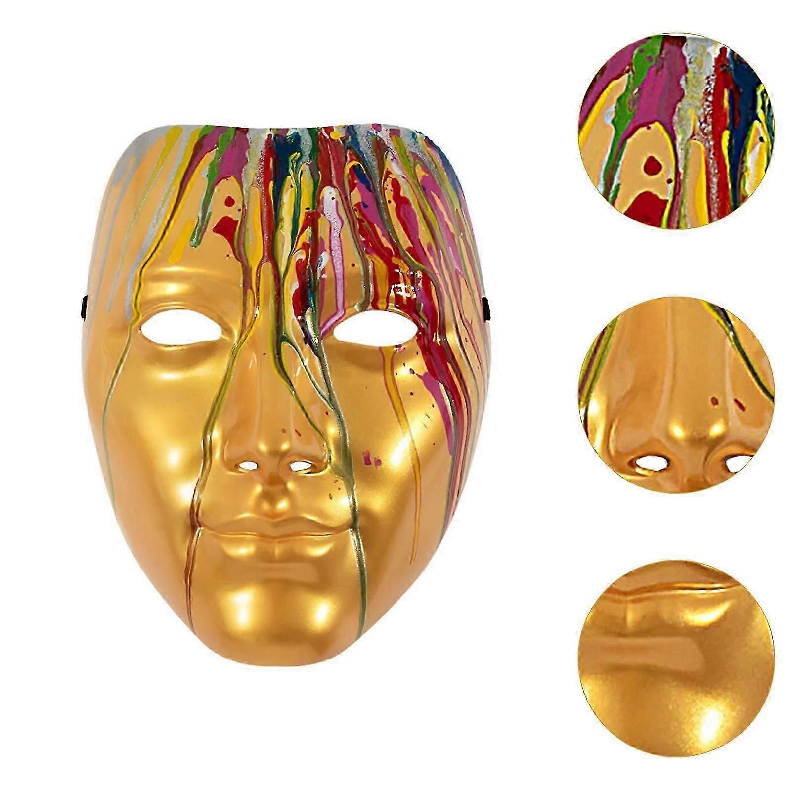 Masquerade Mask Cosplay Novelty Full Face Mask for Club Fancy Dress ...