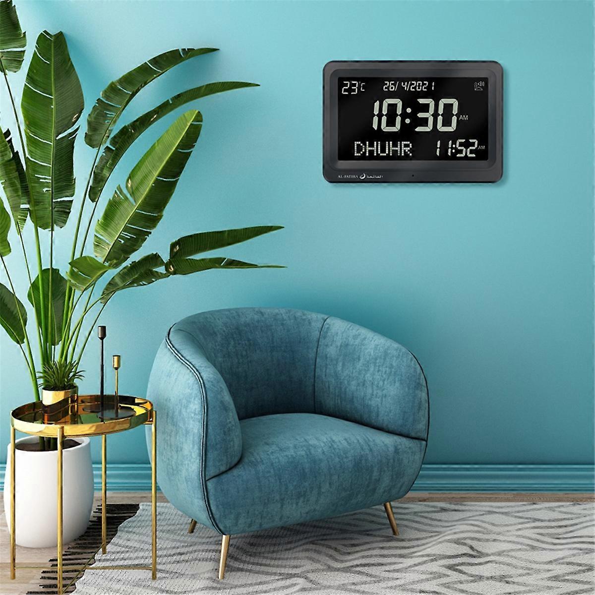 Azan Clock Automatic Worldwide Digital 8 Azan Prayer Sounds Islamic ...