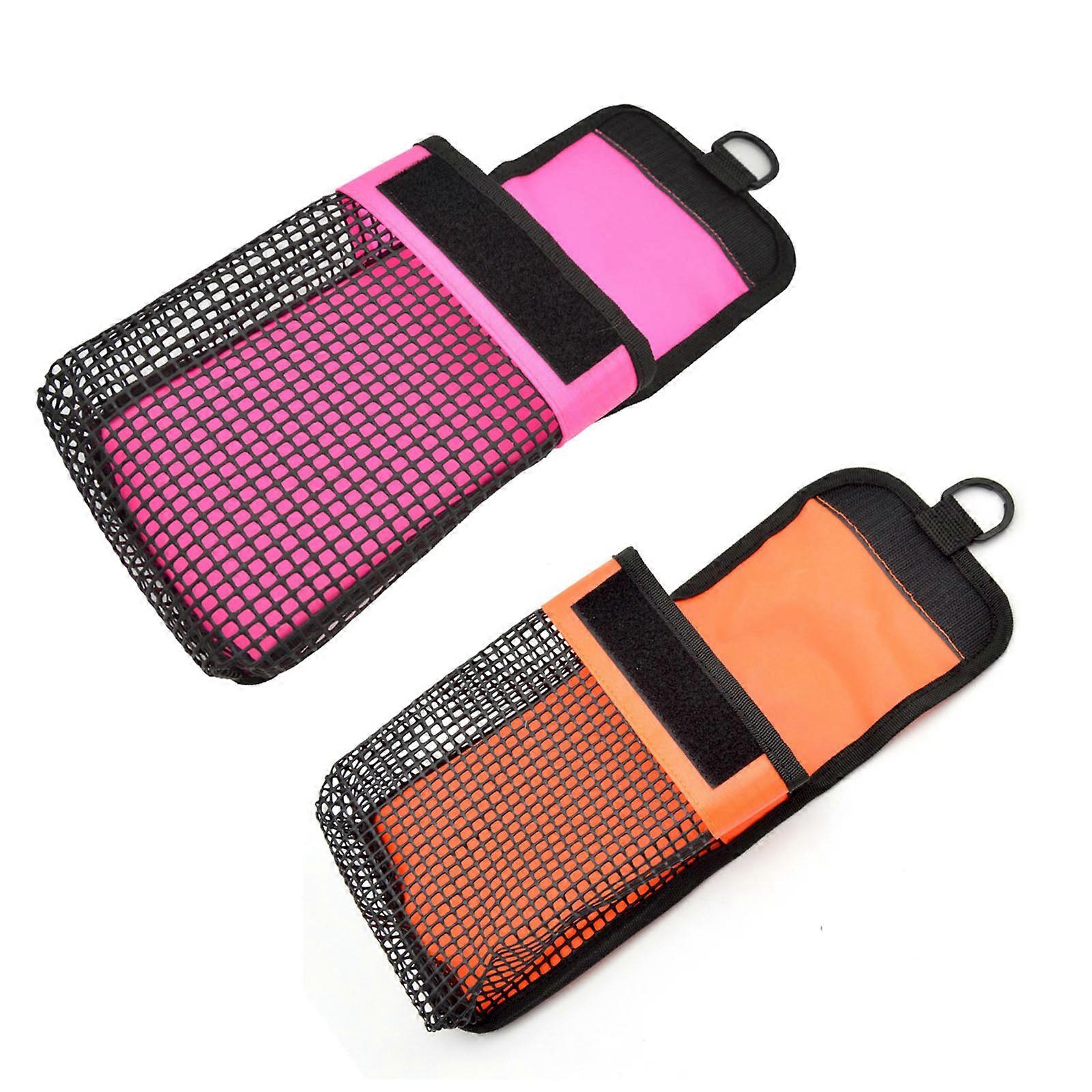 Scuba Diving Reel Bolt Snap Marker Buoy Storage Mesh Gear Bag Equipment ...