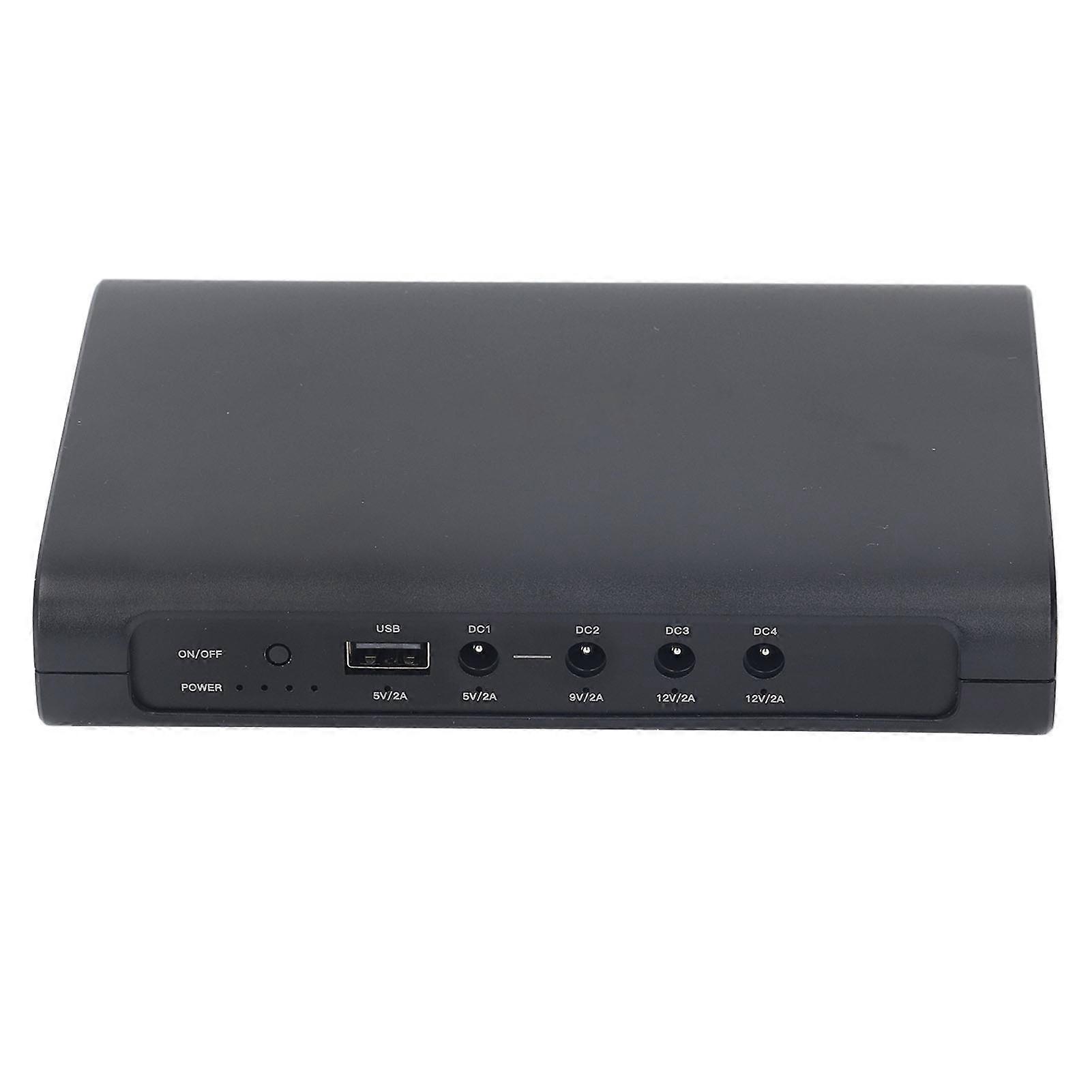 Mini UPS Battery Backup USB Uninterruptible Power Supply 12000mAh for ...