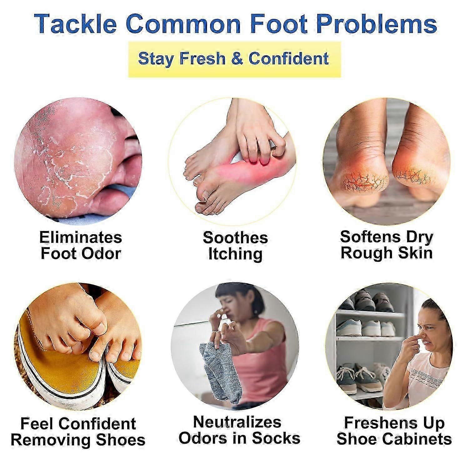 Tea Tree Oil Foot Spray, Clear Foot Spray, Tea Tree Oil Foot Sanitizer Spray, Keeps Feet and ...