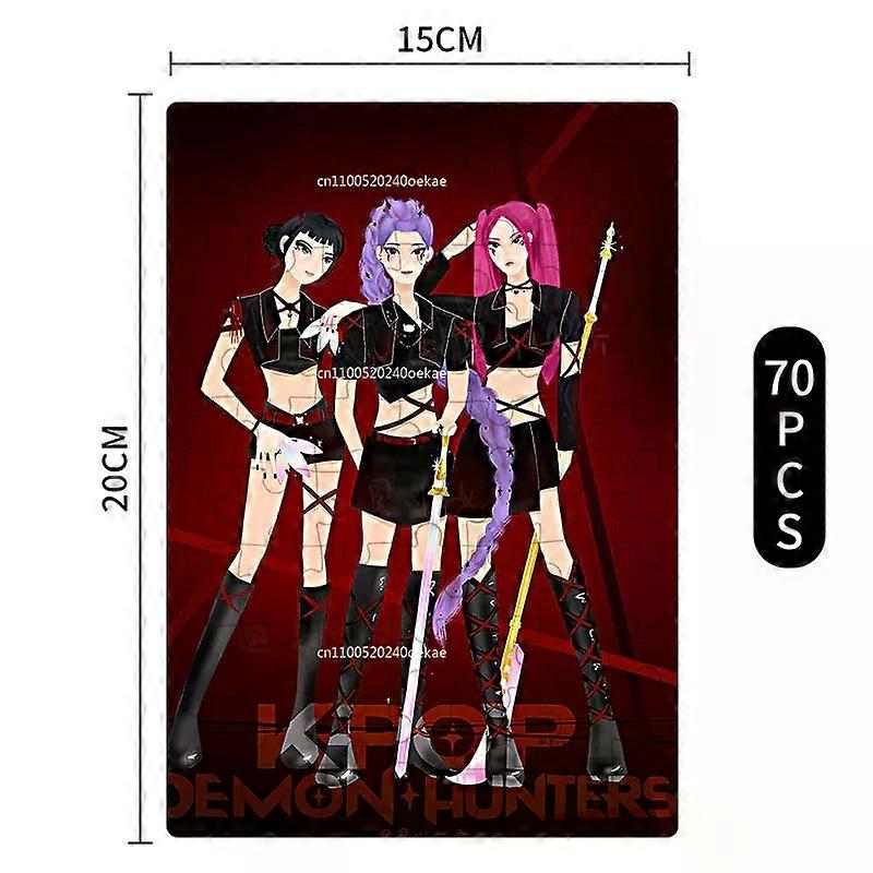 2025 New 10 style KPop Demon Hunters jigsaw puzzle KPop Demon Hunters ...