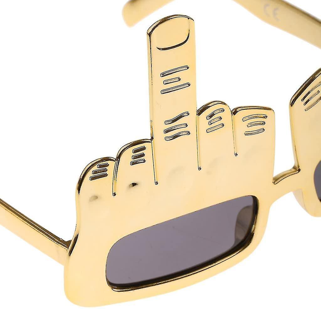 Novelty Middle Finger Sunglasses, Fun Party Glasses Womens Mens - Hen ...