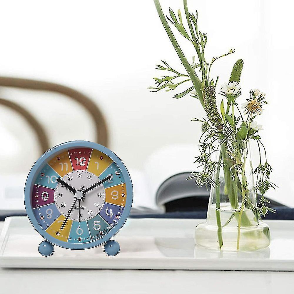 Learning Clock For Kids - Telling Time Teaching Clock - Kids Wall ...