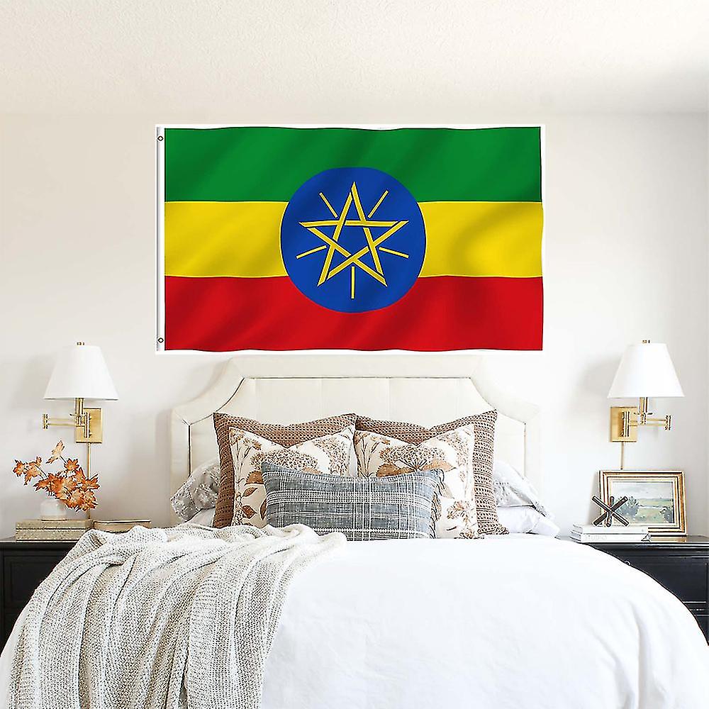 Flagicts Ethiopia Vlag Ethiopische Nationale Vlaggen | Fruugo NL