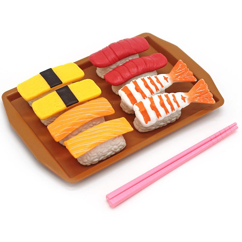 Simulation Sushi Food Cuisine Set Model Pretend Play Kitchen Education ...