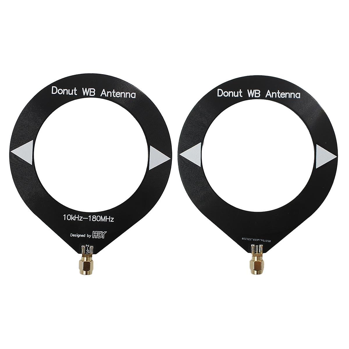 Donut Broadband Antenna Mini Loop Antenna 10kHz-180MHz Shortwave ...