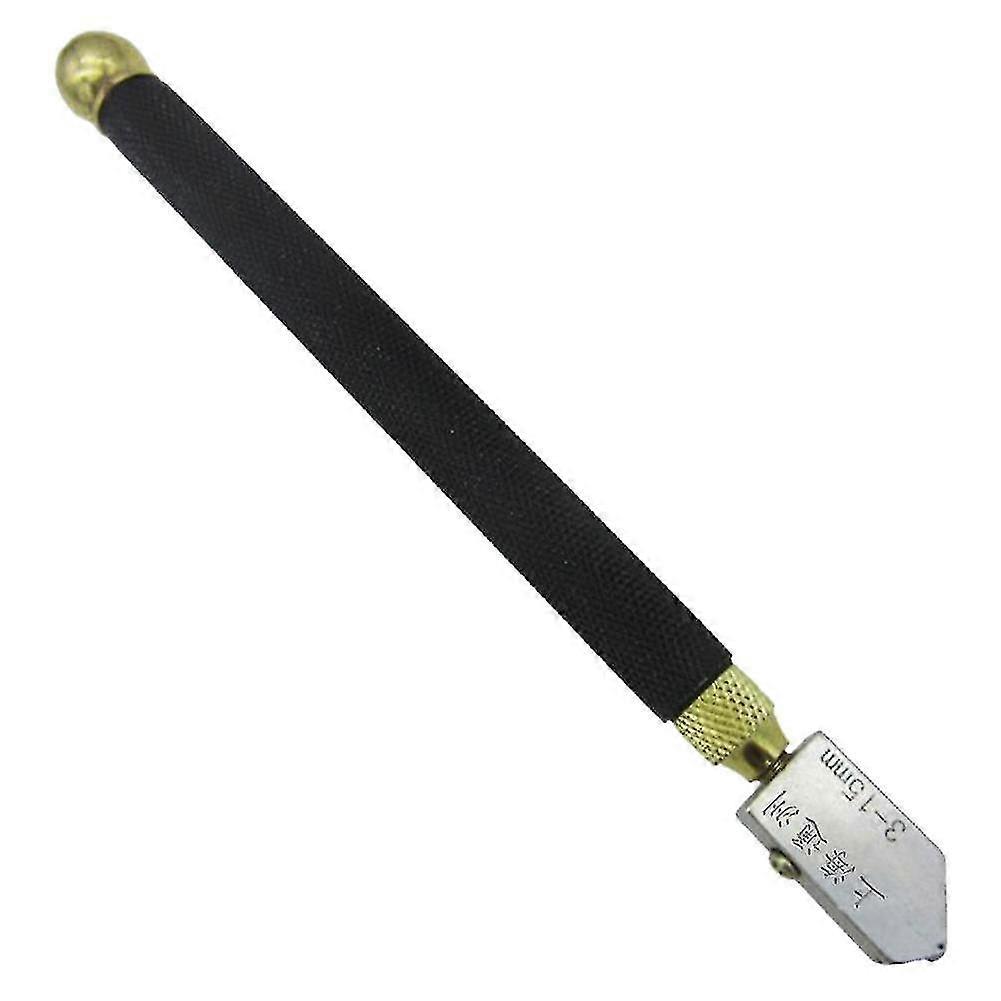 Professional Glass Cutter Diamond Tip Anti-slip Metal Handle 3-15mm ...