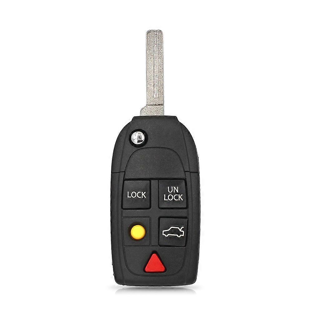 Ecusells 2/3/4/5 Button Folding Remote Car Key Shell Case Cover for ...