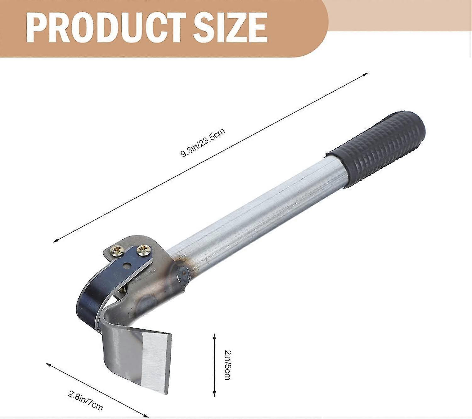 Bark Spud Debarking Bark Scraper Stainless Steel Pry Bar Debarking Hand ...