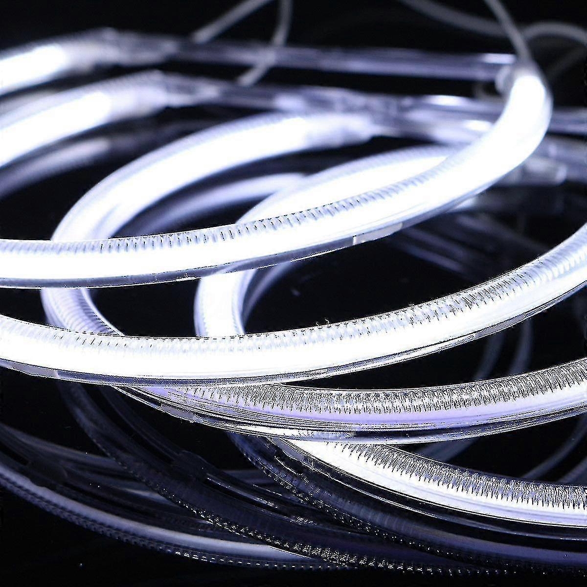 4x Ccfl Angel Eye Halo Led Ring Light White Non-projector For E46 3 ...