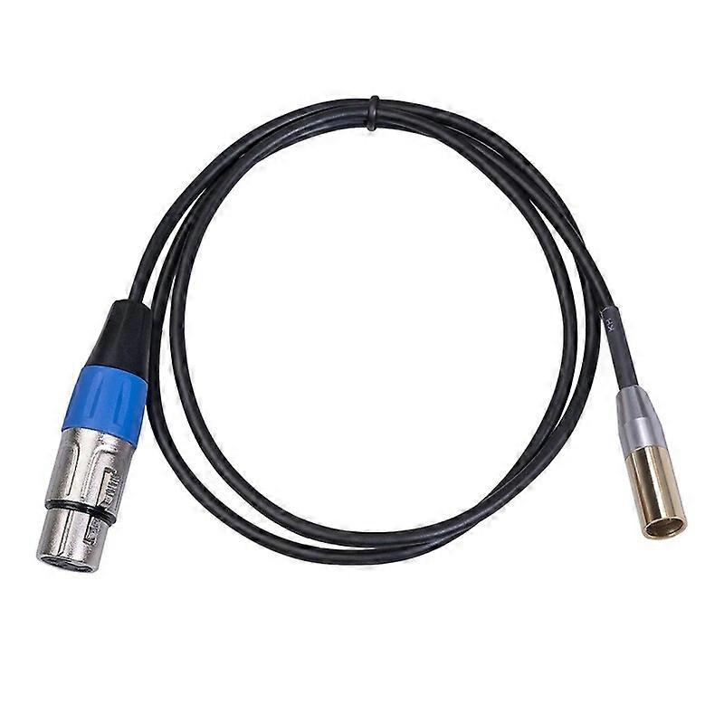 REXLIS 1FT Mini XLR Male to XLR Female Adapter Cable 3-Pin Mini XLR to ...