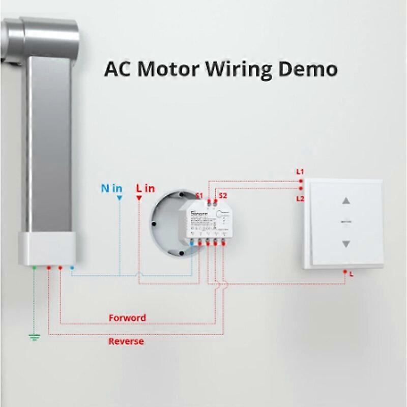 SONOFF DUAL R3 2 Gang Dual Relay Module DIY MINI Smart Switch Power ...