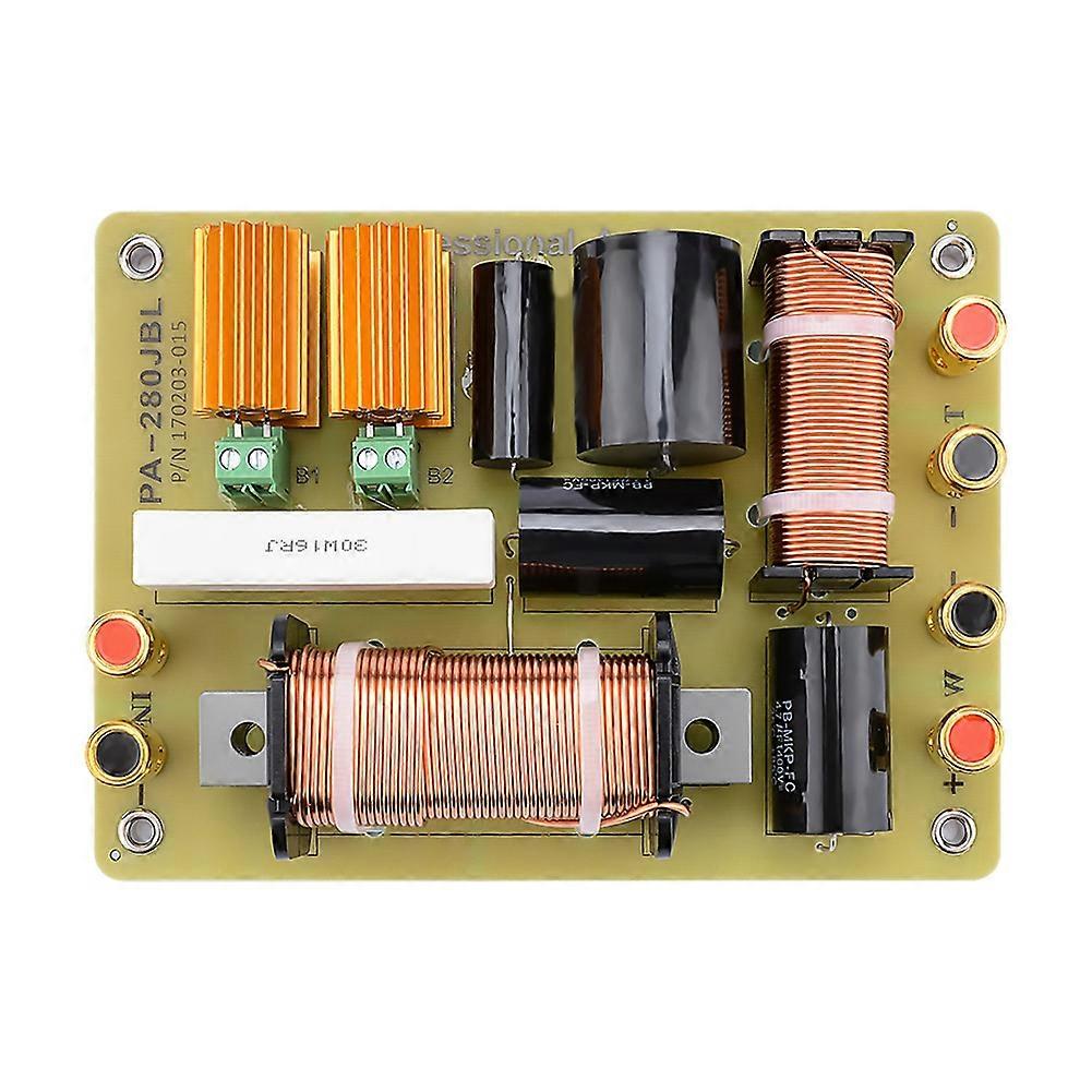2 Way Audio Crossover Tweeter Bass Speaker Crossover Professional ...