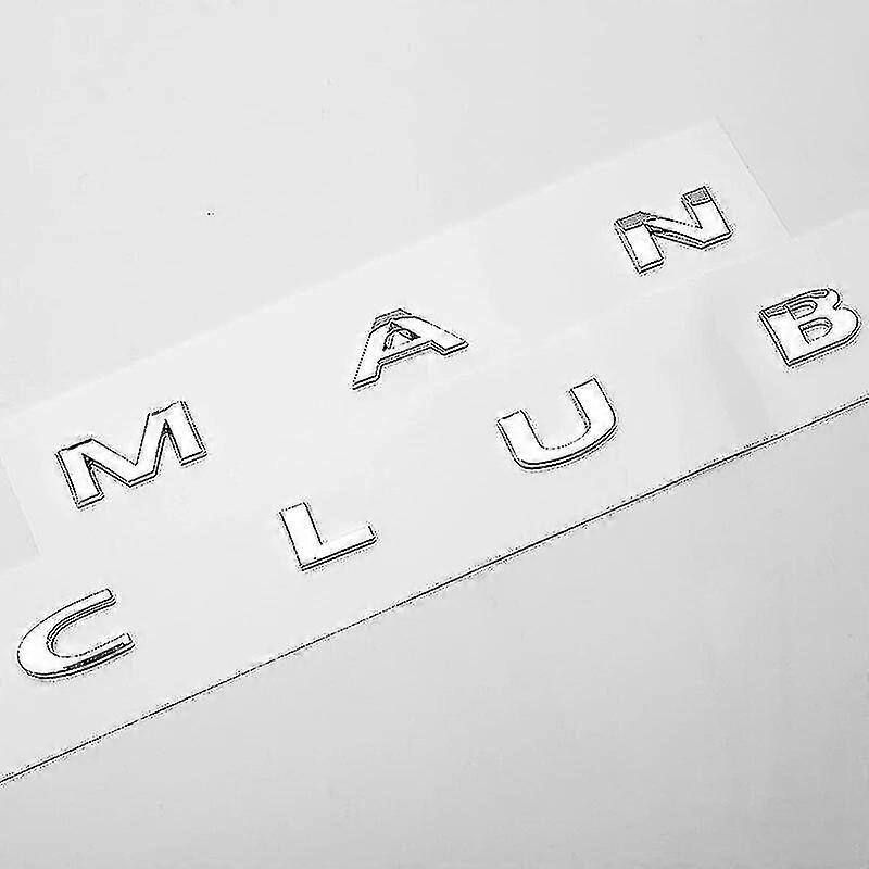 3d Abs Black Clubman Logo Countryman Emblem Letters Sticker Car Trunk ...