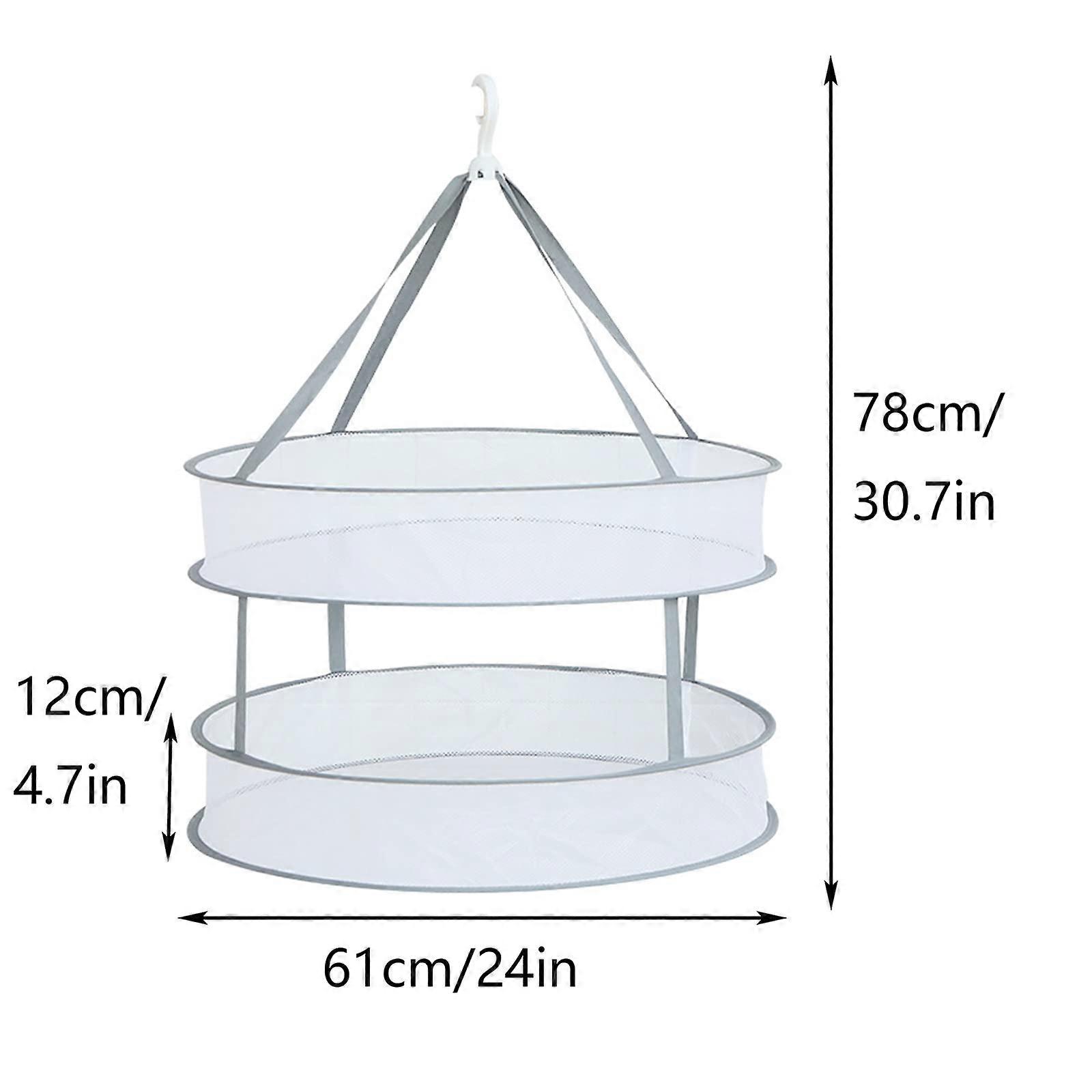 Foldable Sweater Dryer Rack Mesh Hanging Tumble Dryer Hanging Clothes ...