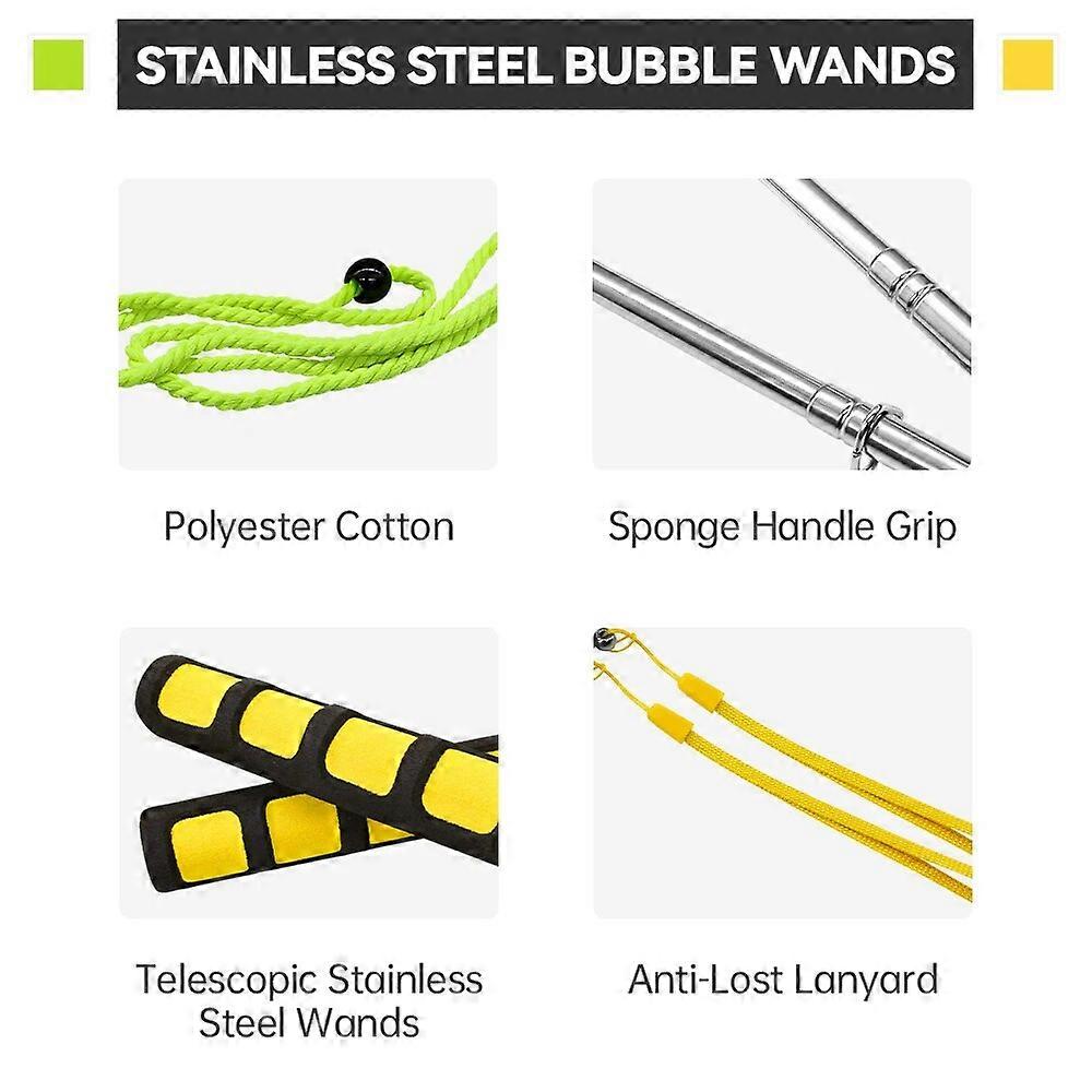 Big Size Adjustable Outdoor Bubble Wand Long Huge Bubbles Machine Gun ...