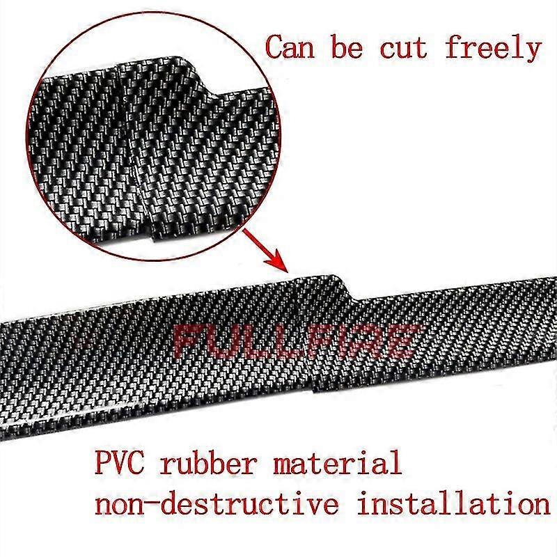 Coche Universal Techo Spoiler Cola Spoiler Trunk Wing DIY Refit Spoiler ...